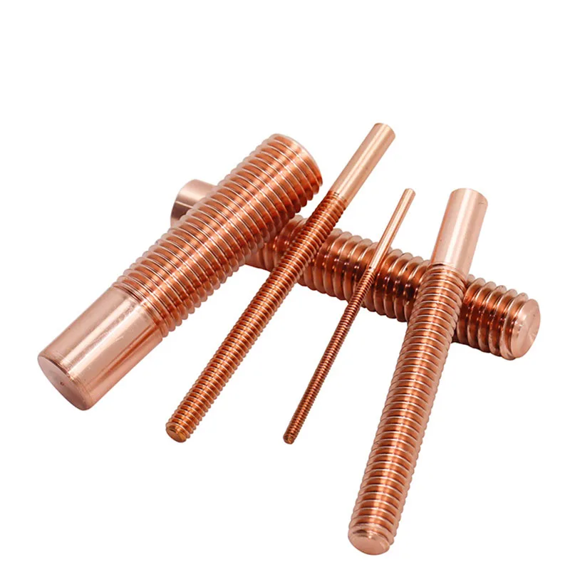 Metric Copper Thread Electrode Electric Pulse Discharge Spark Machine Tooth Copper Male M1 6 To 
