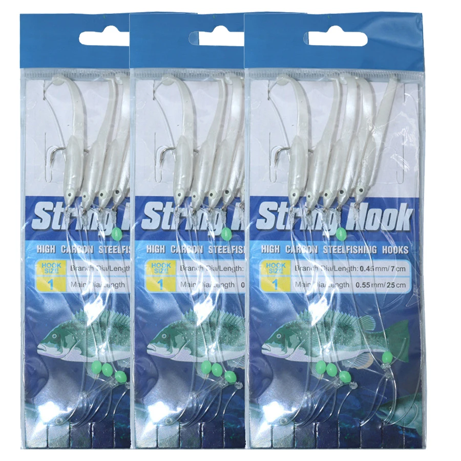 3Pack-Luminous-Sabiki-Lures-Rigs-Soft-Eel-Fishing-Bait-Rigs-Fish-Skin ...