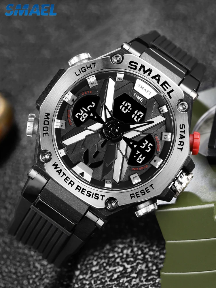 SMAEL-Outdoor-Sports-Men-Digital-Watch-Waterproof-Screen-Large-Face ...