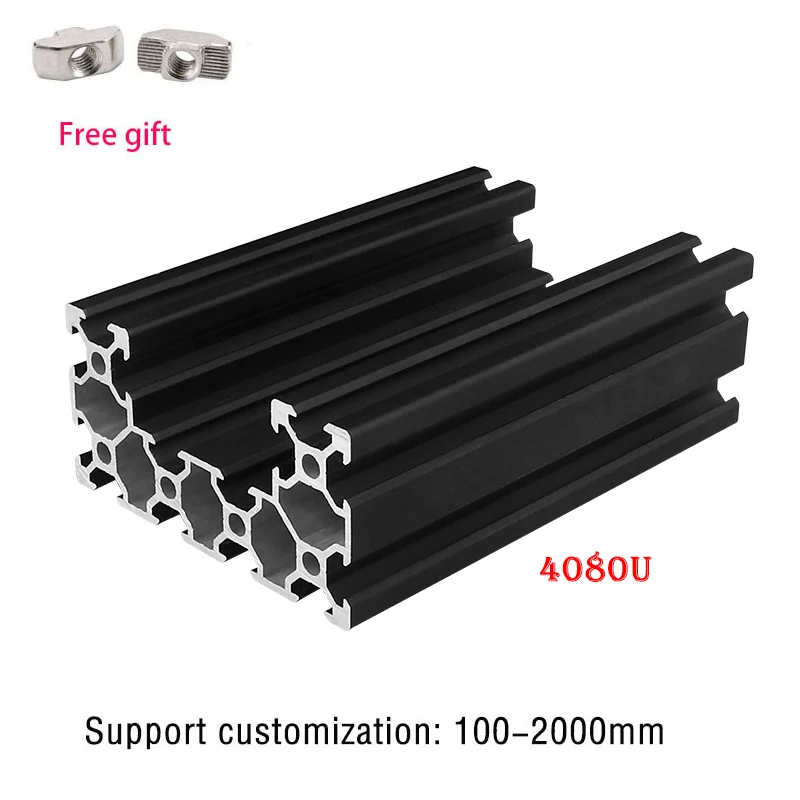 1pcs-Aluminum-Profile-4080U-V-Slot-Extrusion-Frame-For-Laser-Engraving ...