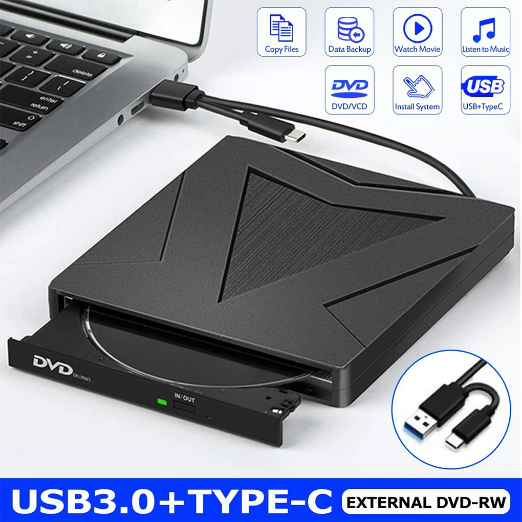 PC-CD-Writer-Portable-USB-Interface-Shockproof-Indoor-Outdoor-DVD ...