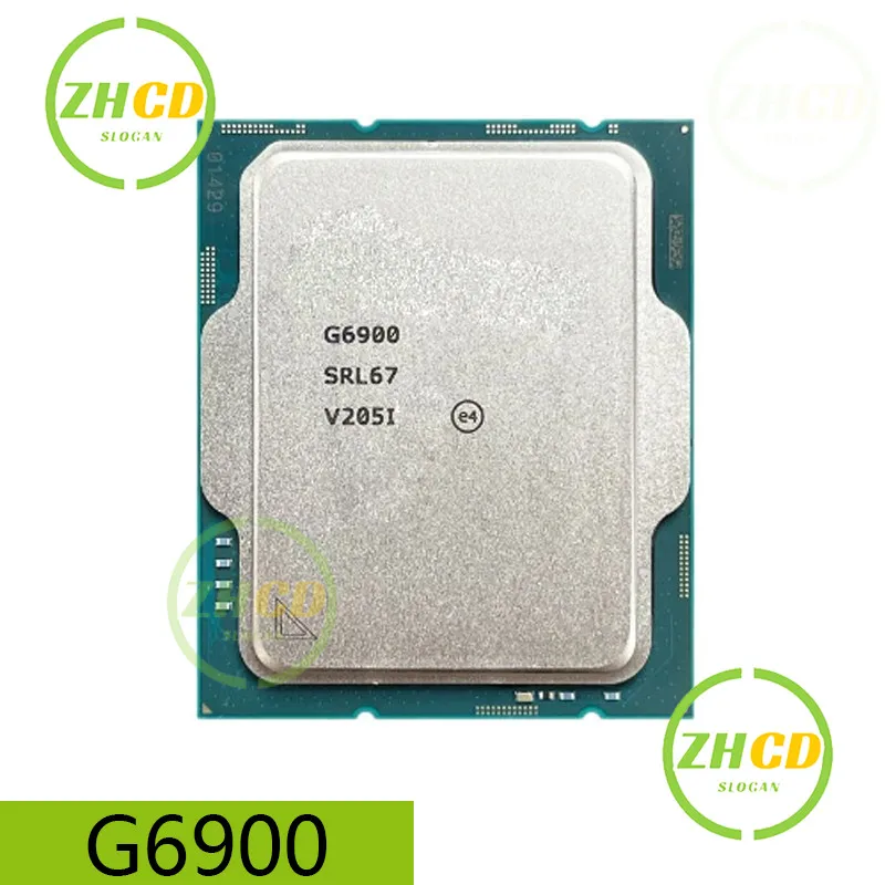 New-Intel-Pentium-For-G6900-3-4GHz-Dual-core-4-threaded-CPU-processor ...