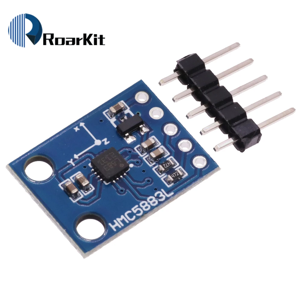 Gy-273 3v-5v Original L883 Hmc5883l Triple Axis Compass Magnetometer ...