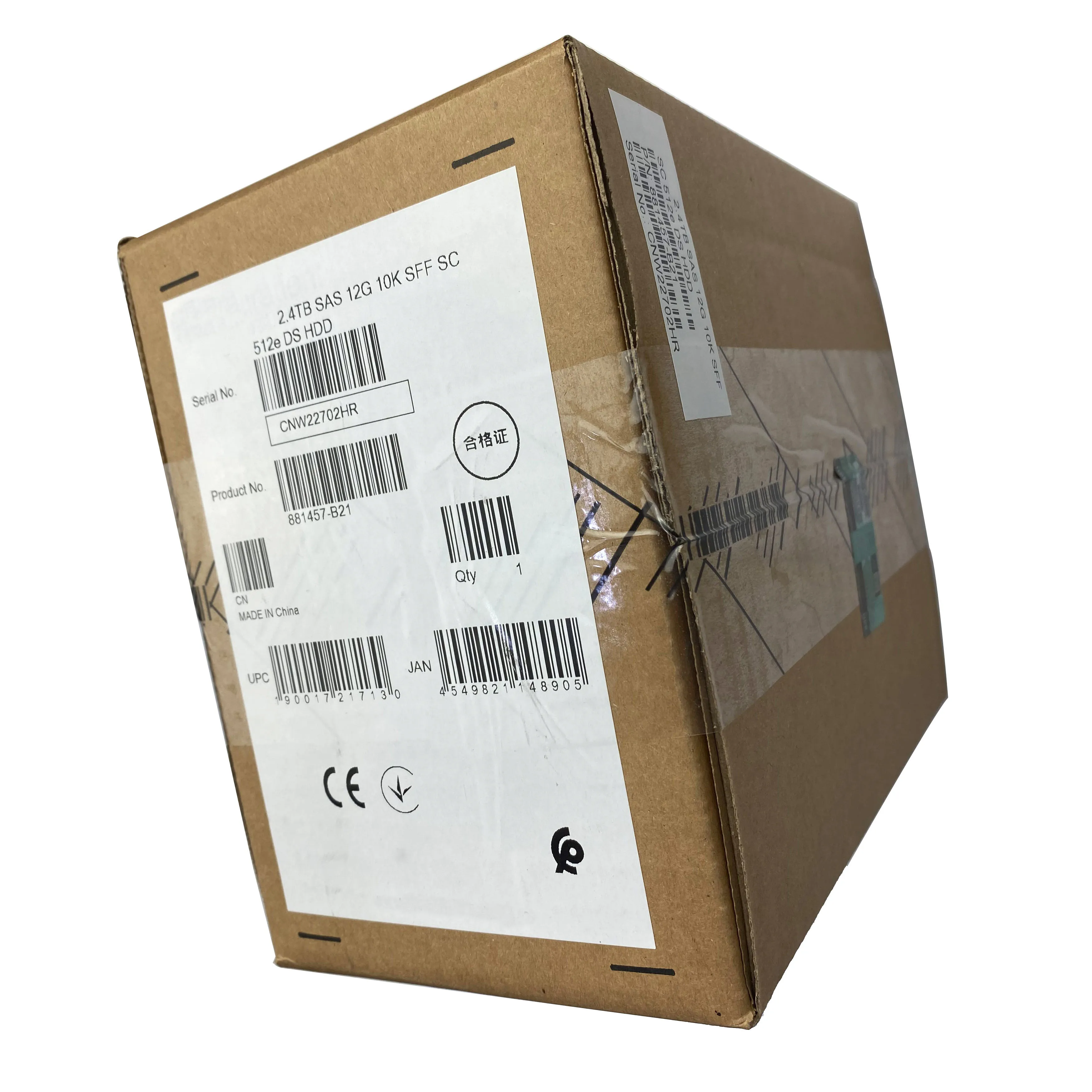 New 2.4TB SAS 12G 10K 2.5" SFF SAS for HPE Server 881457-B21 881507-001