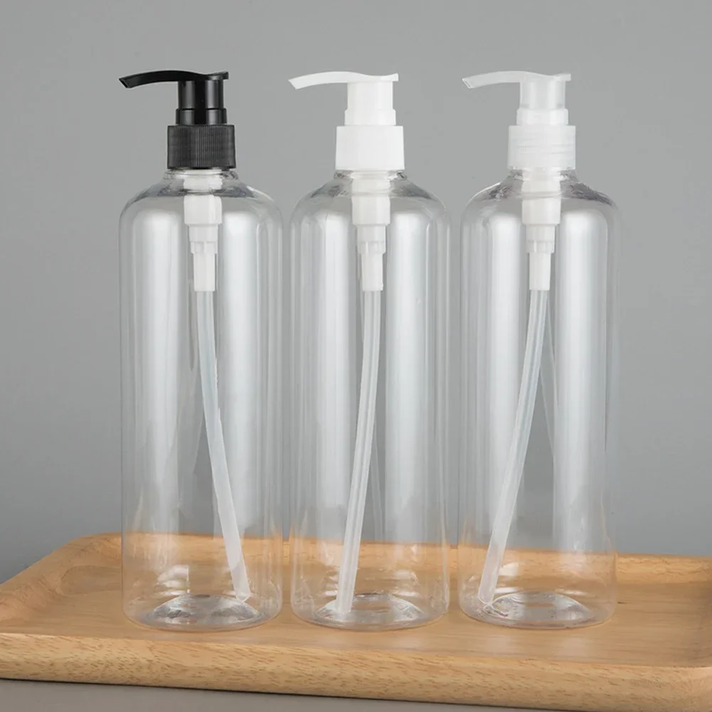3PCS-500ml-Shampoo-Lotion-Bottles-With-Pump-Large-Capacity-Bathroom ...