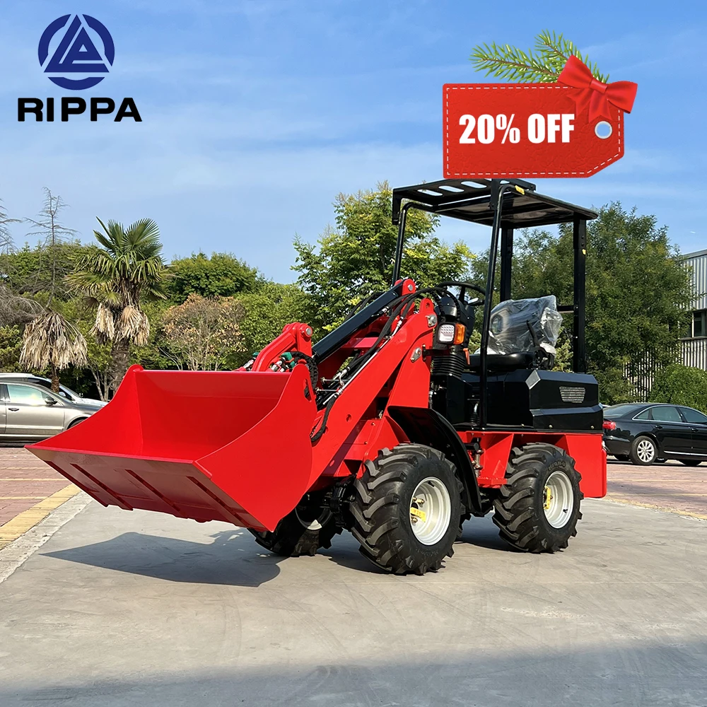 Wholesale-China-Cheap-Farm-Front-End-Electric-Loader-Small-Mini-Wheel ...