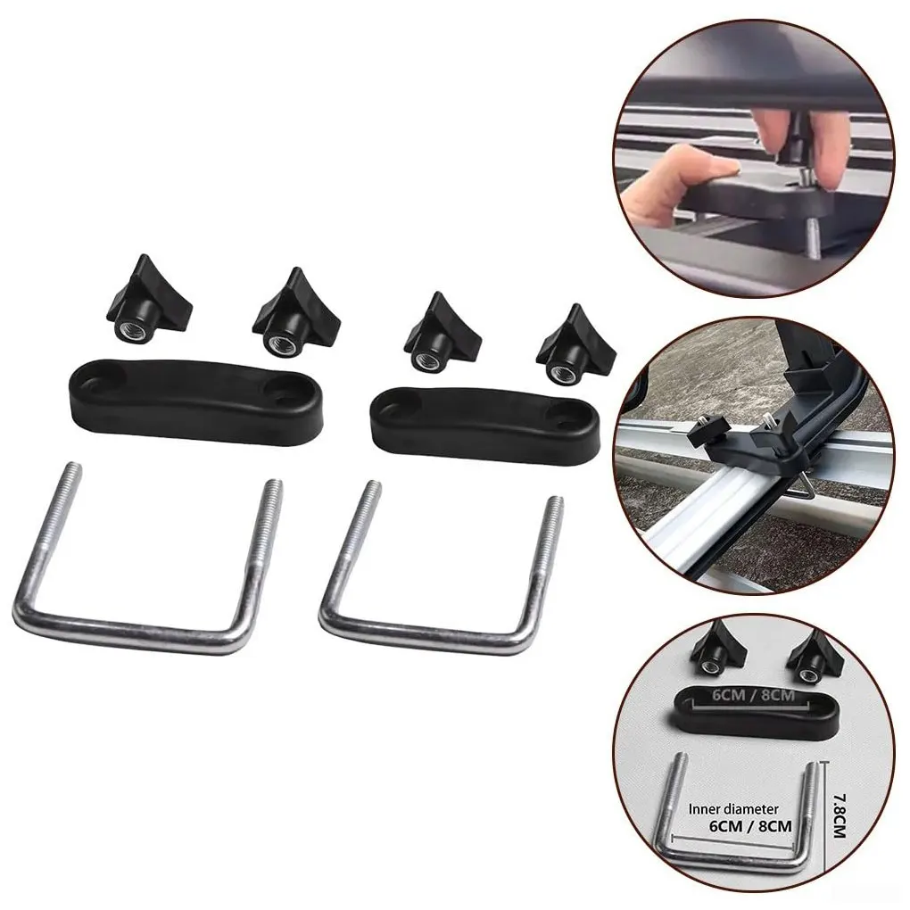 Roof Rack Hole Bolts Durable U Bolts For Roof Rack Bars Clip Cover Easy ...