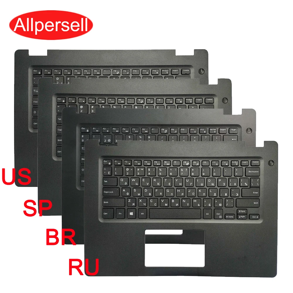 Laptop-upper-cover-For-DELL-Latitude-3490-P89G-E3490-palm-rest-case ...
