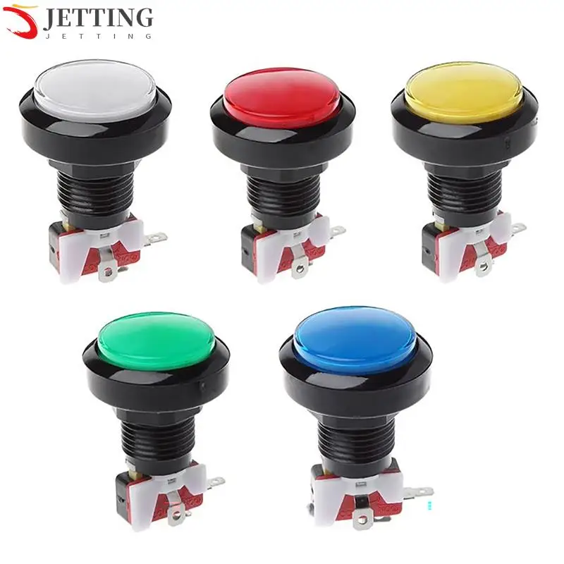 1pcs-45mm-Push-Button-Arcade-Button-Led-Micro-Switch-12V-Power-Button ...