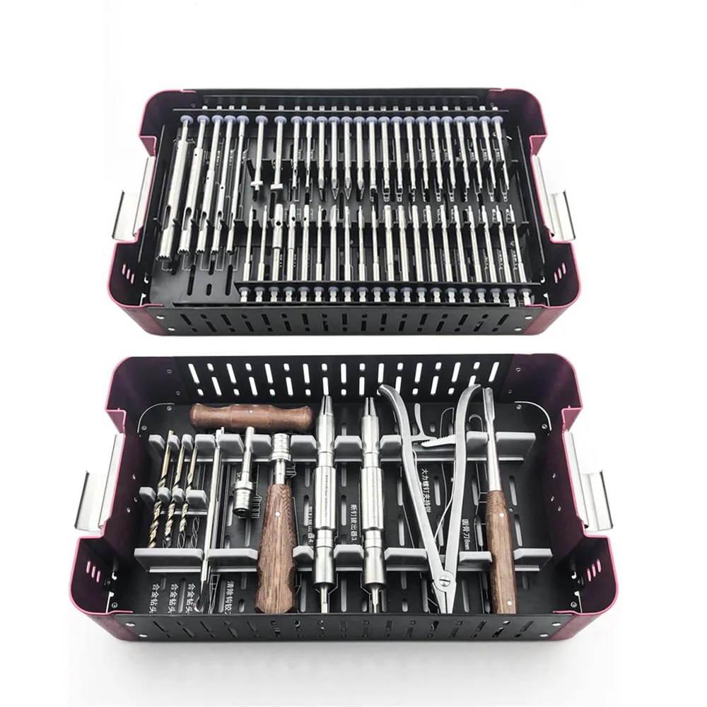 56pcs-set-Orthopedics-Screwdriver-Surgical-Screw-Extractor-Screw-Broken ...