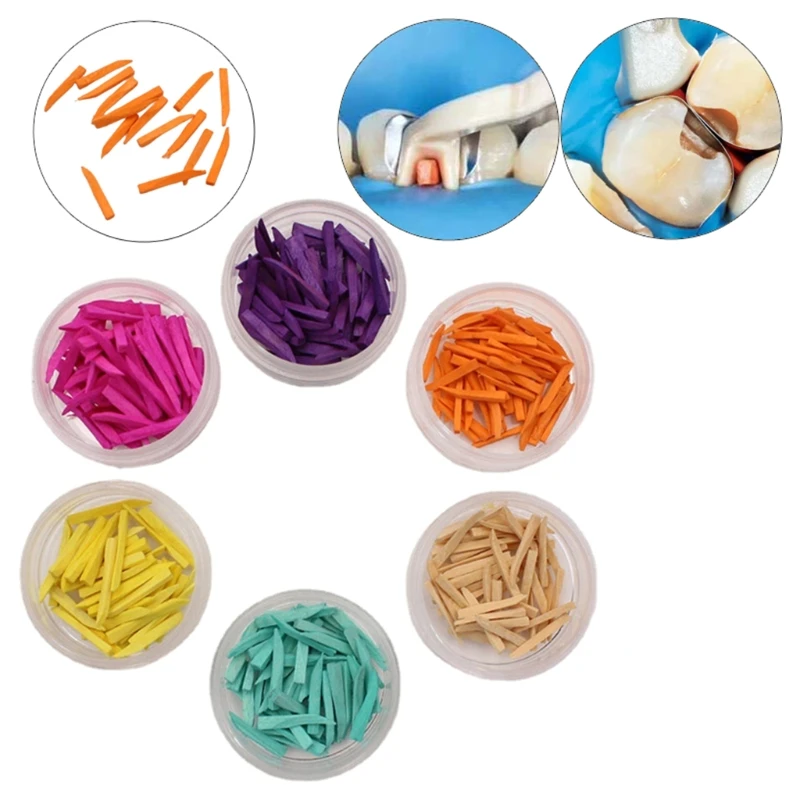 500Pcs-pack-Dental-Disposable-Tooth-Gap-Wedge-Restoration-Interdental ...