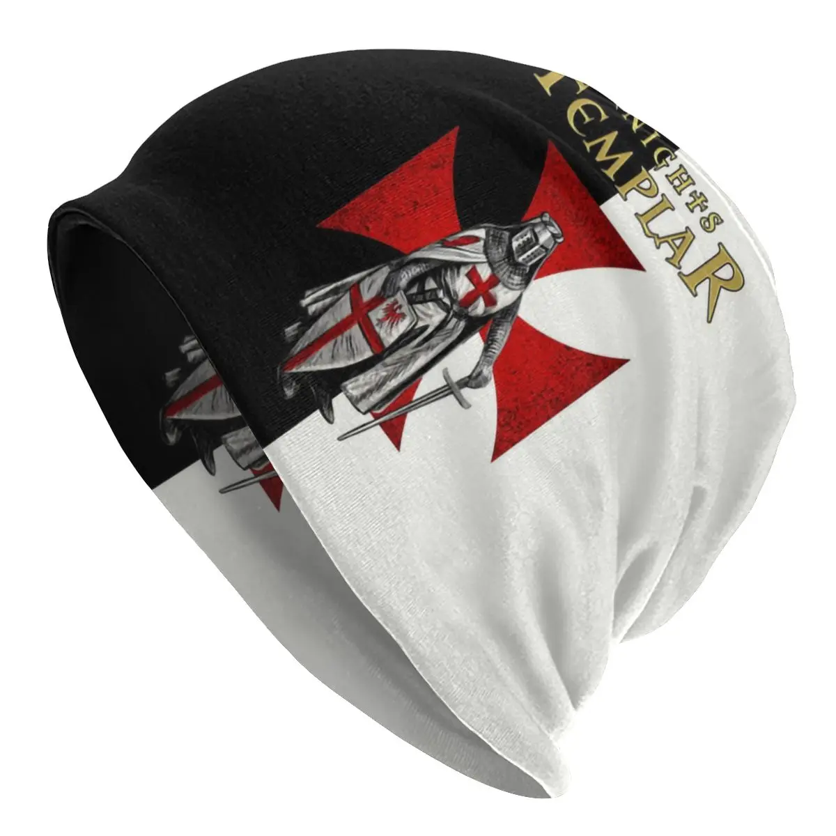 Knight-Templar-Beanies-Caps-For-Men-Women-Unisex-Cool-Winter-Warm-Knit ...