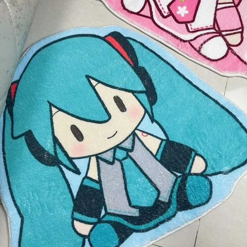 Cartoon Anime Hatsune Miku Carpet Short velvet Thick Bedroom, living ...