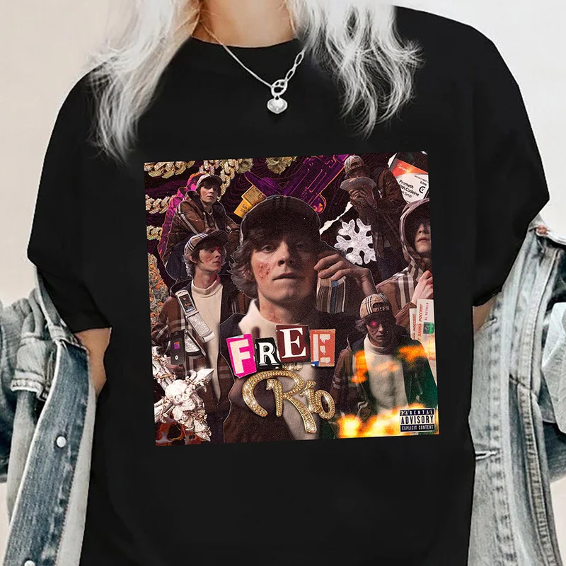 Women-T-Shirts-Og-Buda-Russia-Rapper-Print-Short-Sleeve-O-Neck-Tee ...