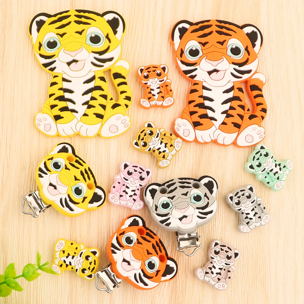 Silicone Teethers Teeth Beads Diy | Silicone Beads Teethers Nipple - 5 ...