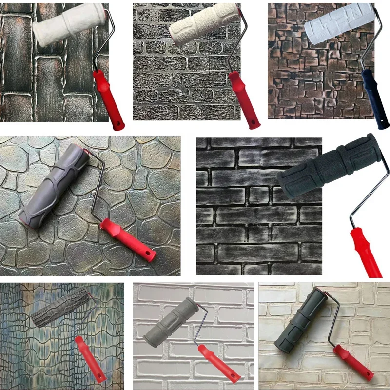 10-In-Paint-Tool-Brick-Embossing-Roller-for-Wall-Decoration-Imitation ...