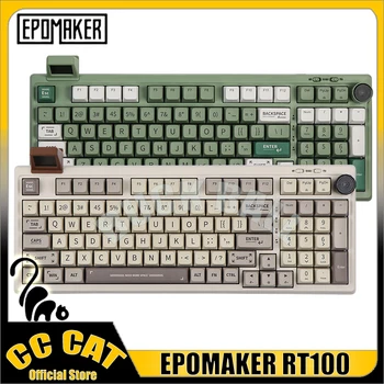 EPOMAKER RT100 Mechanical Keyboard Bluetooth 2.4G Wireless With Mini ...