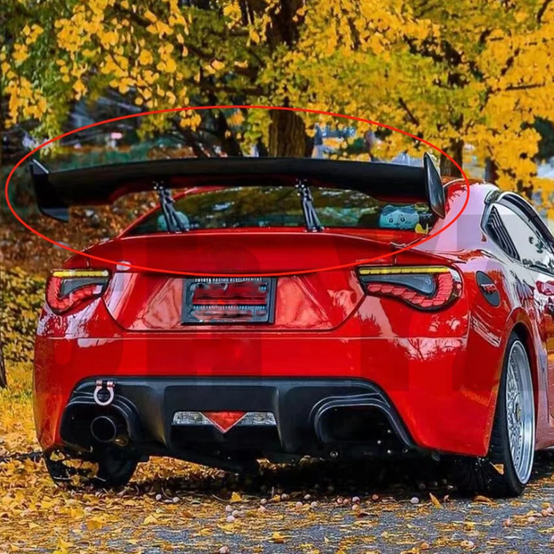 Aler-n-trasero-Universal-para-coche-accesorio-de-fibra-de-carbono-ABS ...