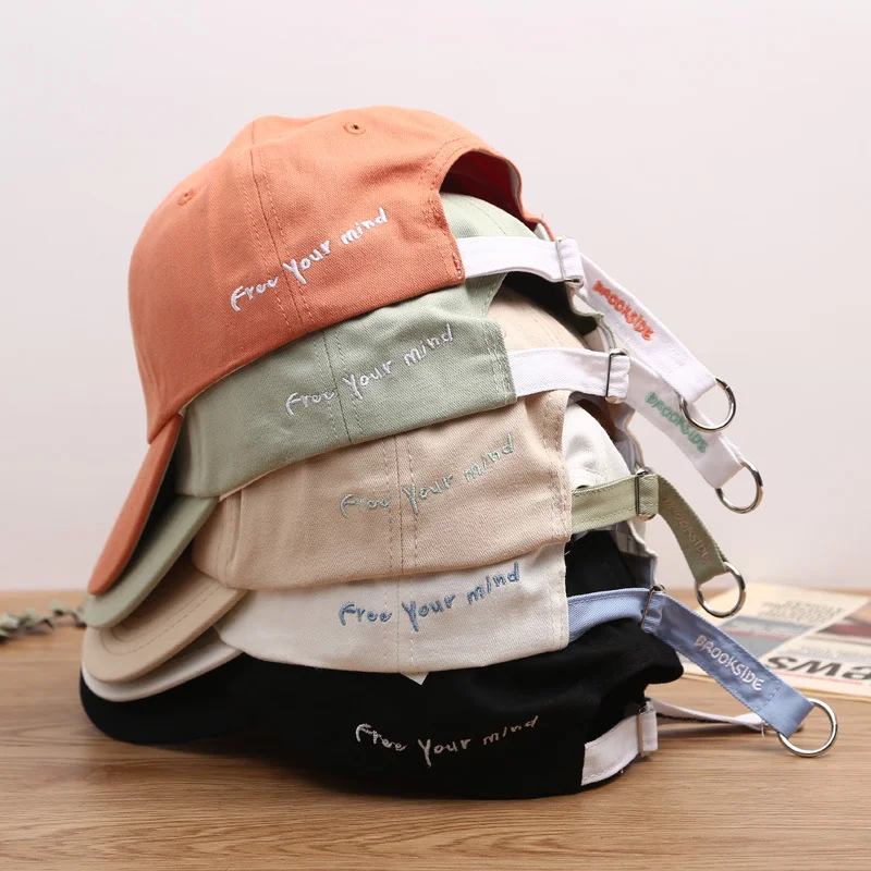 Black-Solid-Color-Baseball-Cap-Men-s-Caps-Women-s-Cap-Unisex-Summer ...