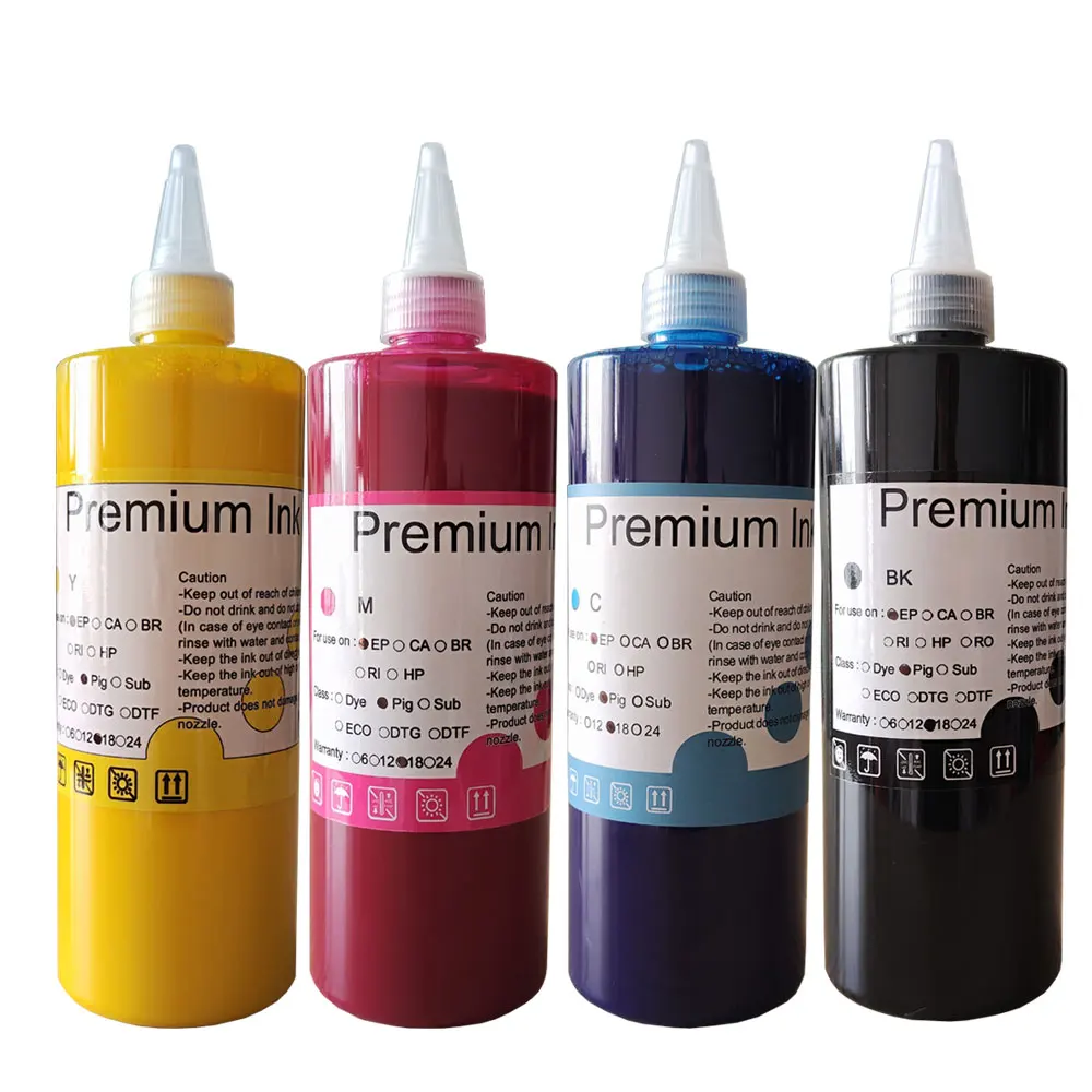 500ml 008 Premium Refill Pigment Ink for Epson 008 Ecotank L6460 L6490 ...