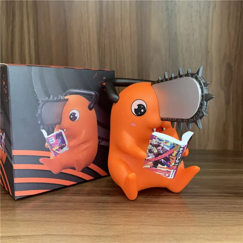 Lover-Chainsaws-Pochita-Cute-Figure-Read-Book-Anime-Chainsaw-Man-Action ...