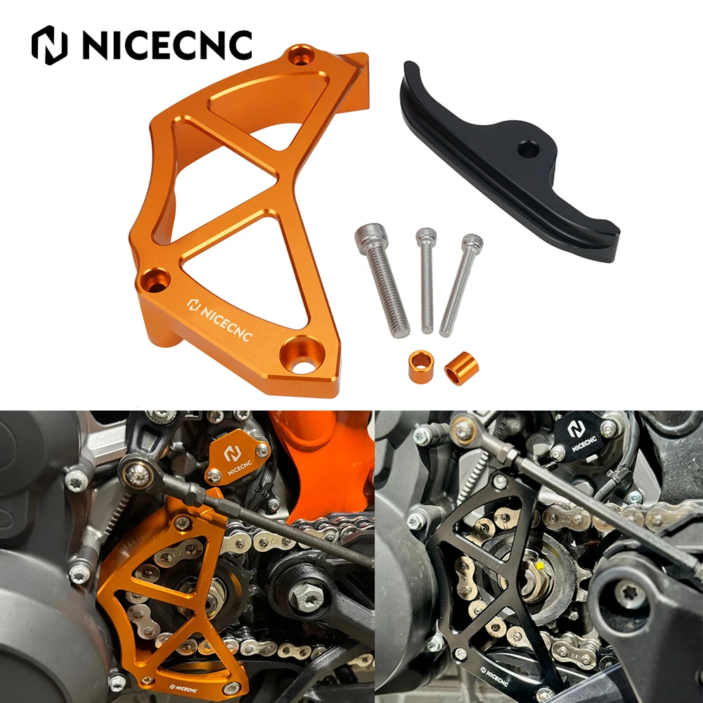 CNC-Chain-Guide-Cover-Sprocket-Case-Saver-Protector-Cover-For-KTM-790 ...