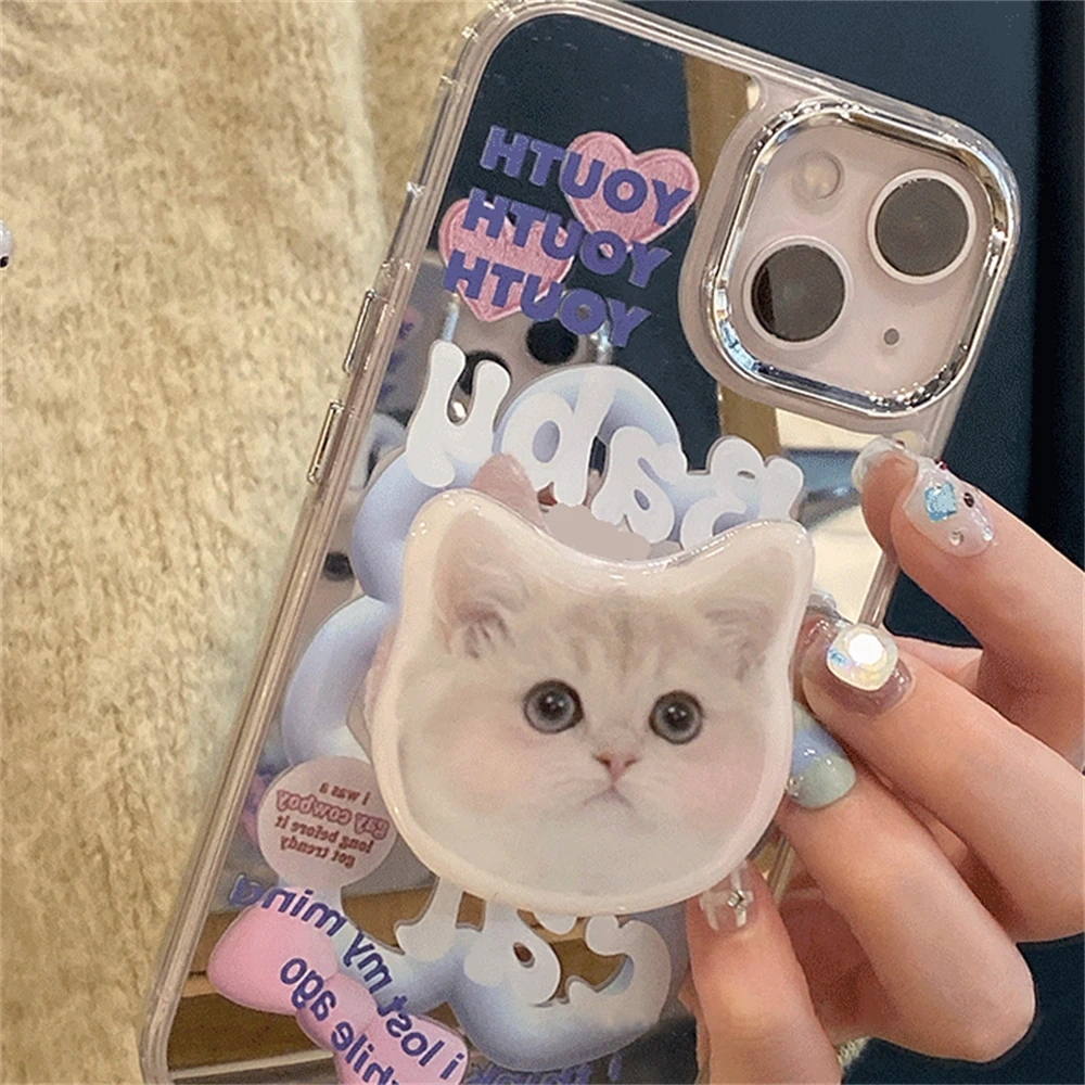 INS-Korea-Cute-3D-Plush-Cat-Phone-Stand-Griptok-Support-For-iPhone ...