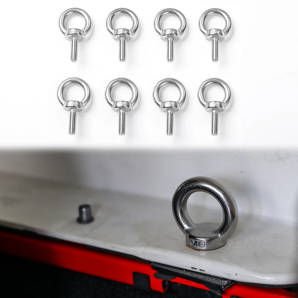 Car-Roof-Round-Hole-Head-Screws-Hard-Top-Fasteners-Nuts-Bolts-for-Jeep ...