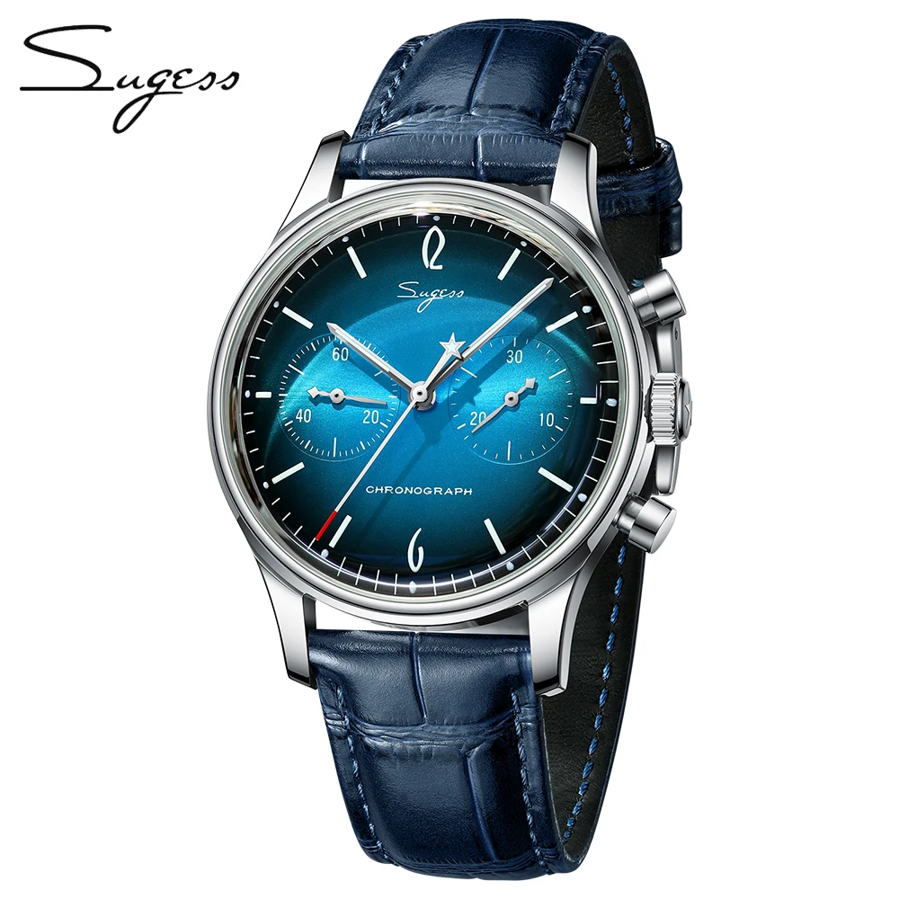 Chronograph Mechanical Watch Seagull Sugess | Seagull St1901 ...