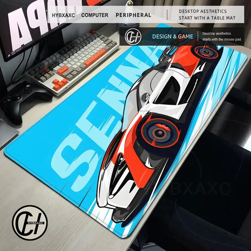 1 pc Sports Racing Car Mouse Pad Cool Car Desk Mat XXL Speed Drift GTR ...