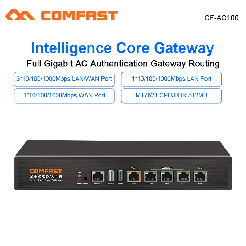 Comfast-Full-Gigabit-AC-Wifi-Load-Balancing-Routing-Core-Gateway-Multi ...