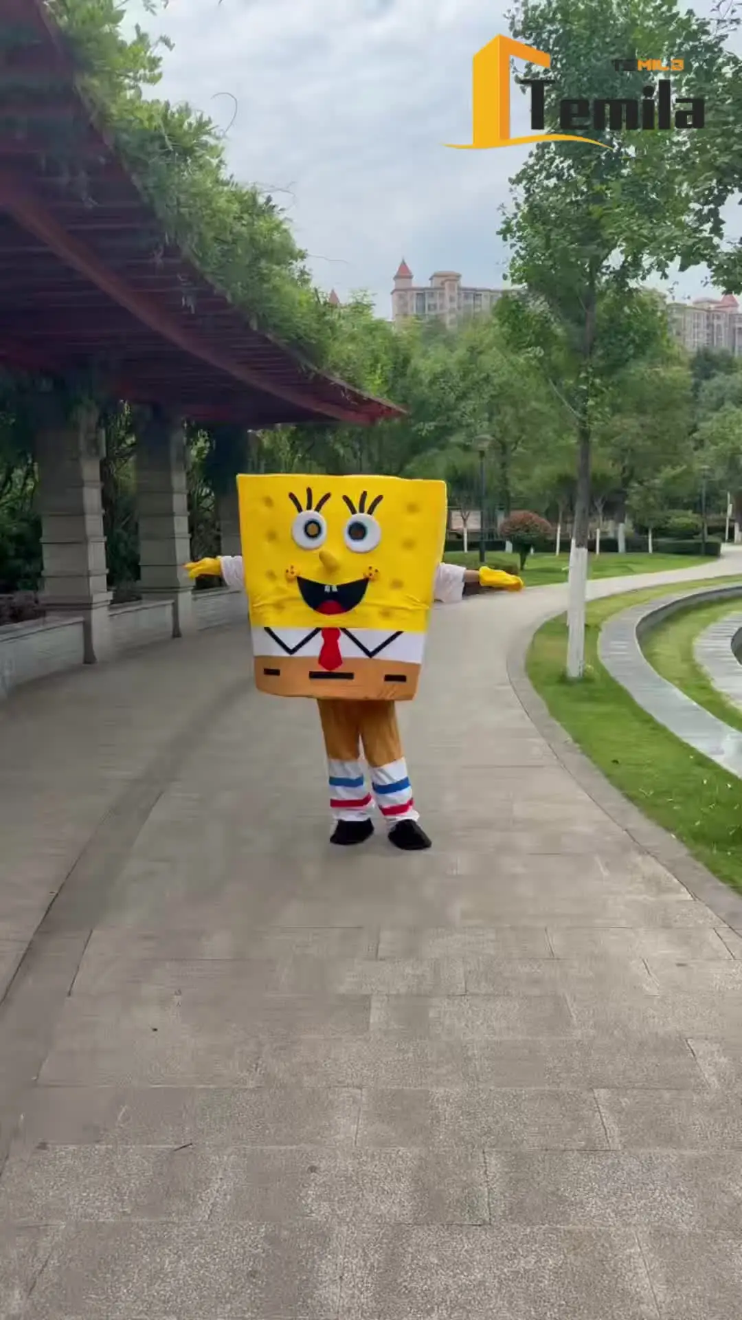 Spongebob Squarepants Mascot Costume Adult