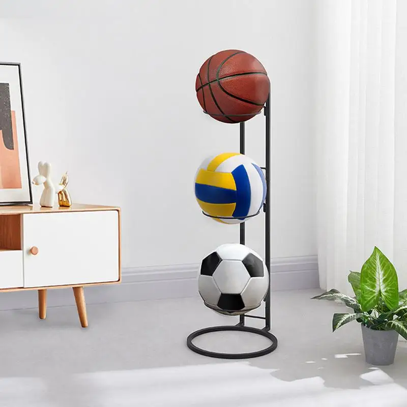Ruimtebesparend-Basketbal-Opbergrek-Put-Bal-Voetbal-Opbergmand-Rek-Bal ...