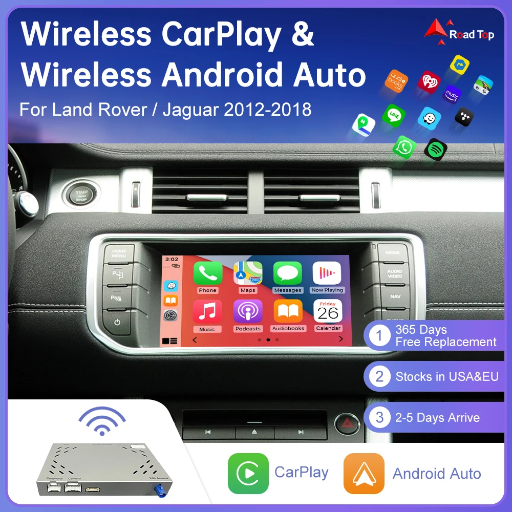 Wireless-Carplay-For-Land-Rover-Jaguar-Range-Rover-Evoque-Discovery ...