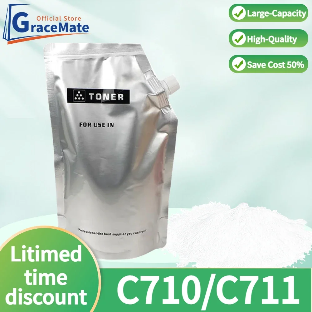 GraceMate 5AA White Toner Cartridge Powder Refill Compatible for OKI ...