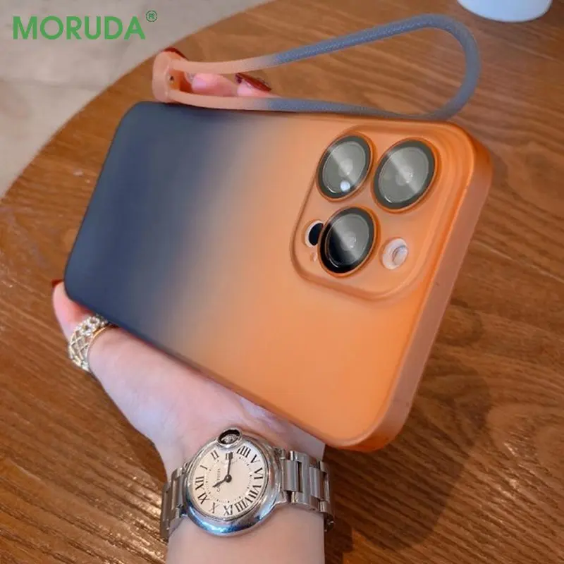 Matte-Frosted-Gradient-Phone-Case-for-iPhone-14-Pro-13-12-Pro-Max-14 ...