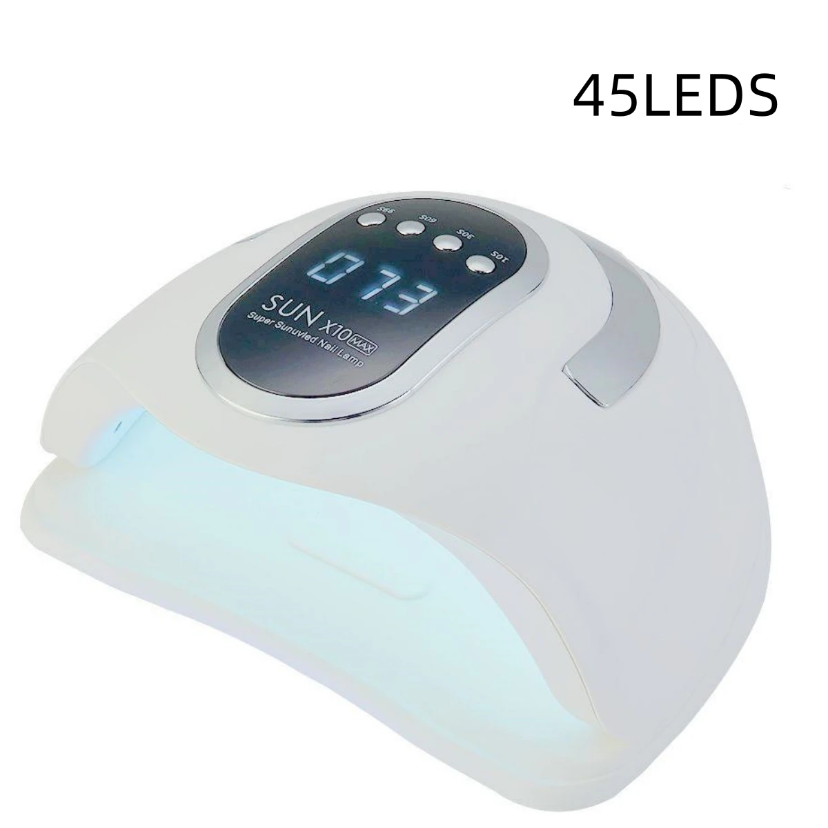 SUN-X10-Max-UV-LED-Nail-Lamp-for-Fast-Drying-Gels-220W-Nail-Polish ...