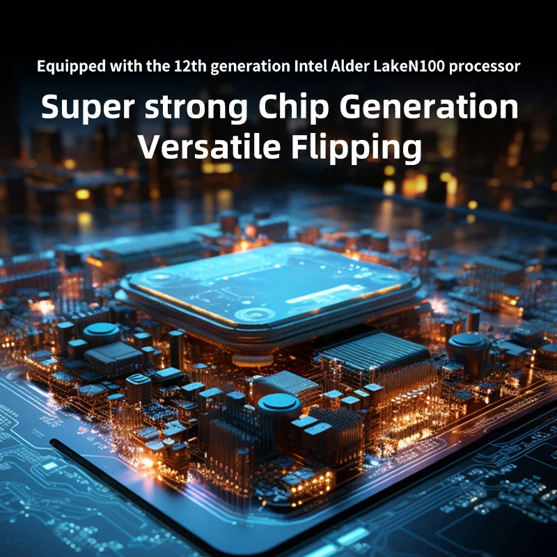 BEEX Intel N100 | 2.5K UHD Dualscreen Laptop | Windows 11 Pro | Multi ...