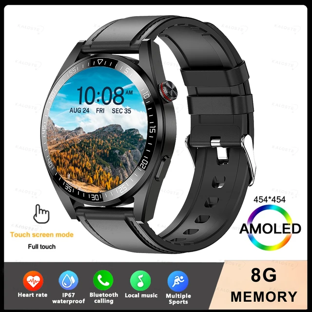 2022 New Bluetooth Call Smart Watch 454*454 AMOLED 1.39 Inch Screen ...