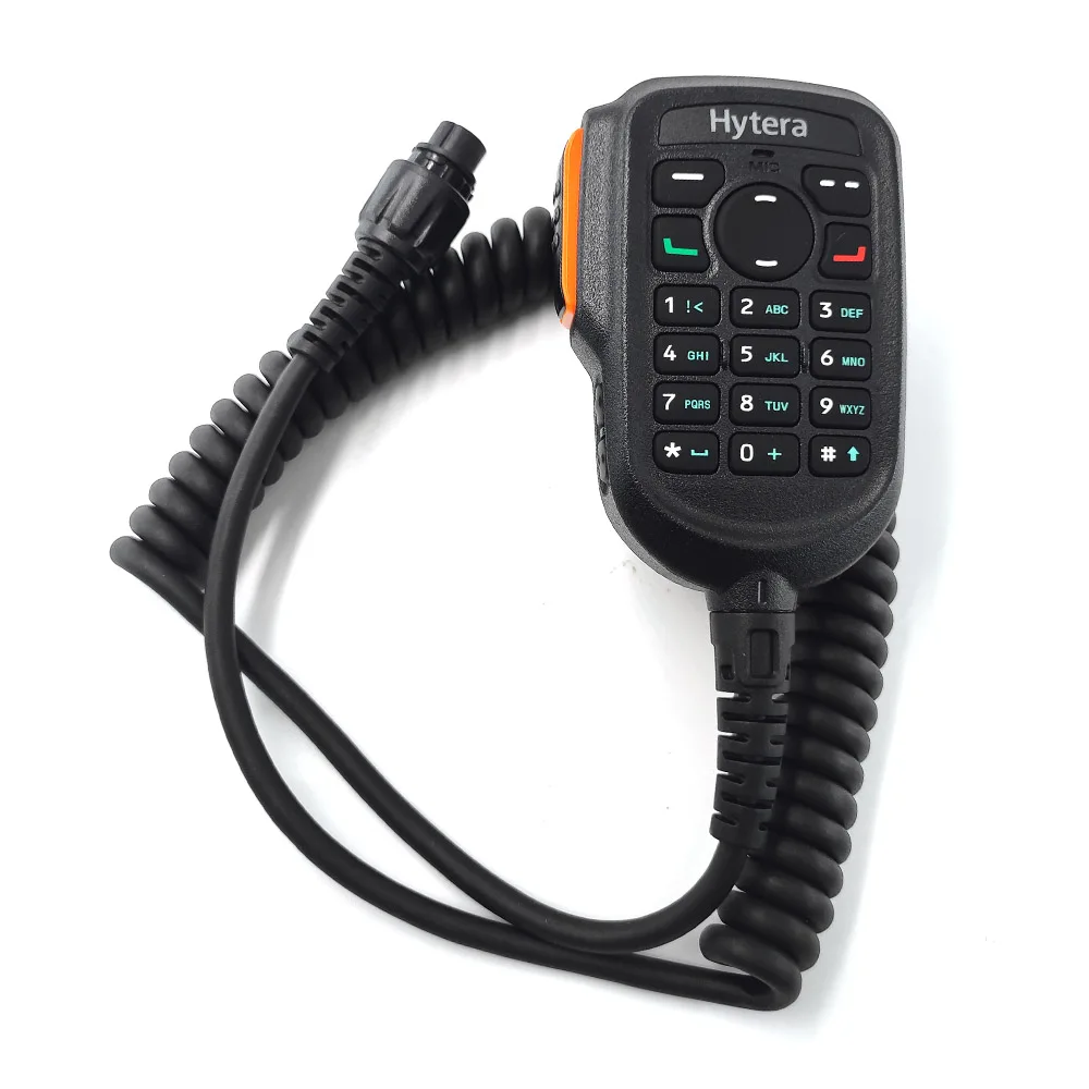 Hytera SM19A1 PTT Microphone 10pins Digital keys For HYT MD782 MD785 MD786 MD788 MD782G MD785G ...
