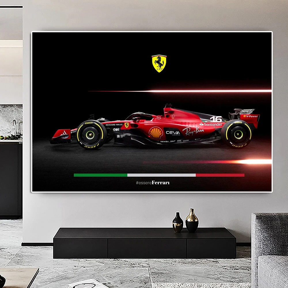 Super-Formula-Grand-Prix-Charles-Leclerc-Ferrari-Racing-Poster-Print ...