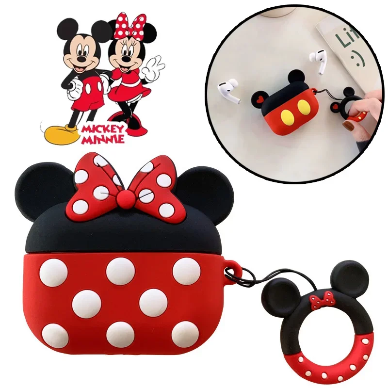 Disney-for-Apple-AirPods-1-2-3-Airpod-Pro-3D-Mickey-Minnie-Mouse-Key ...