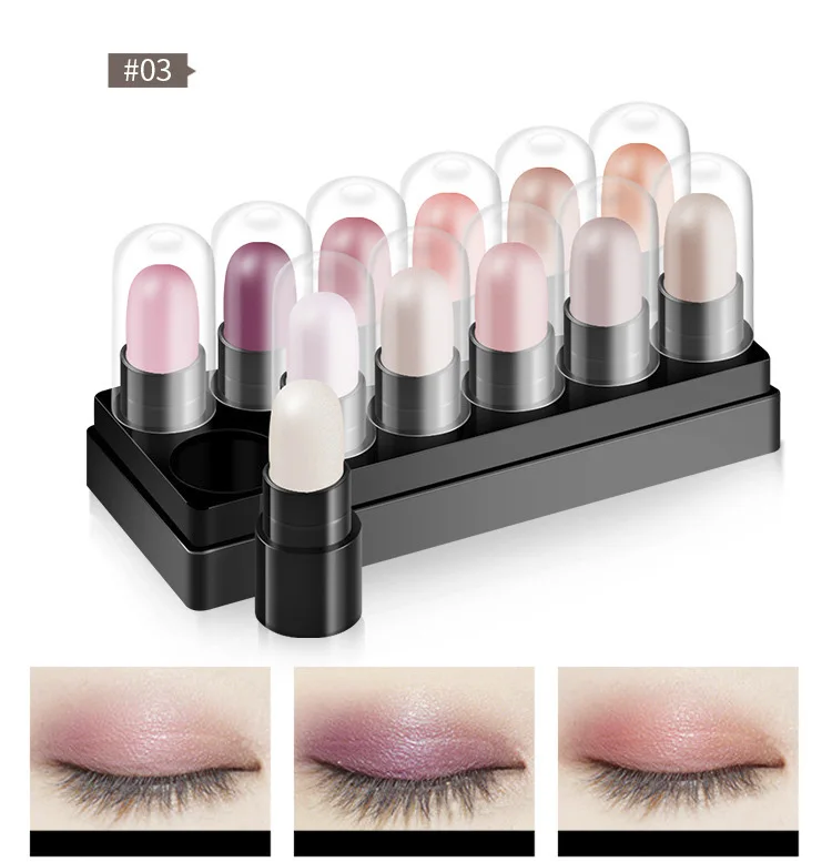 12-Colors-Eyeshadow-Pencil-Set-Waterproof-Long-Lasting-Glitter-Shimmer ...