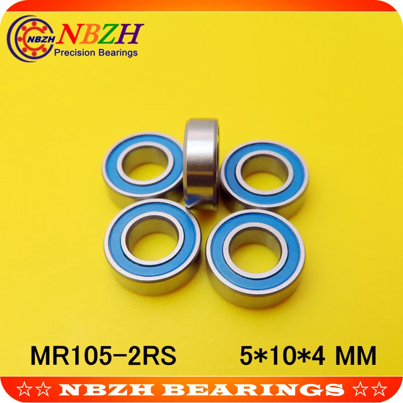 NBZH-bearing-High-Quality-Bearing-Blue-Rubber-Sealing-Cover-MR105-RS ...
