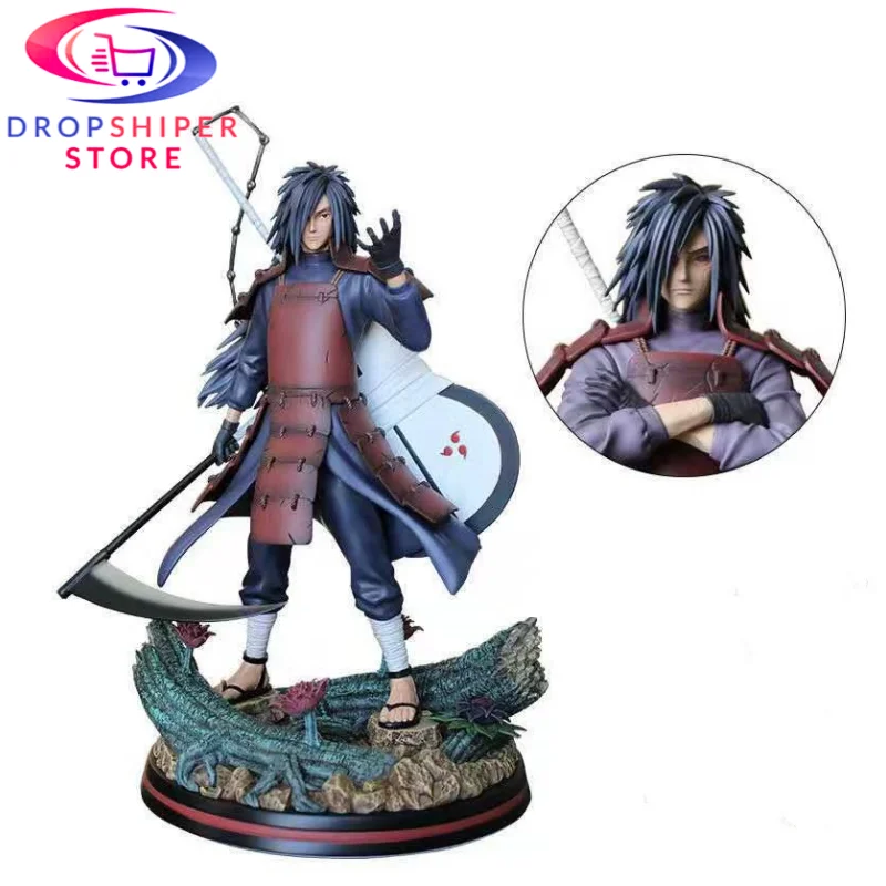 Drop-Shipping-31cm-Naruto-Anime-Uchiha-Madara-Action-Figure-Double ...