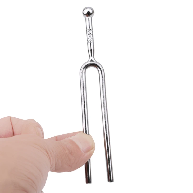 Silver-A-key-440HZ-Tuning-Fork-Stainless-Steel-Guitar-Tuner-Tunning ...