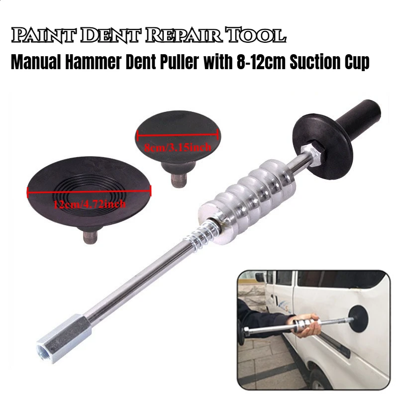 Manueller Hammer-Dellenabzieher, tragbares Auto-Karosserie-Dellen ...