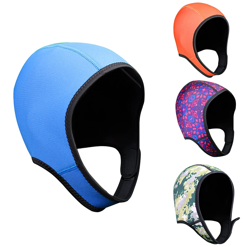 Diving Hood, 2.5mm Neoprene Thermal Diving Cap, Stretchable Surfing ...