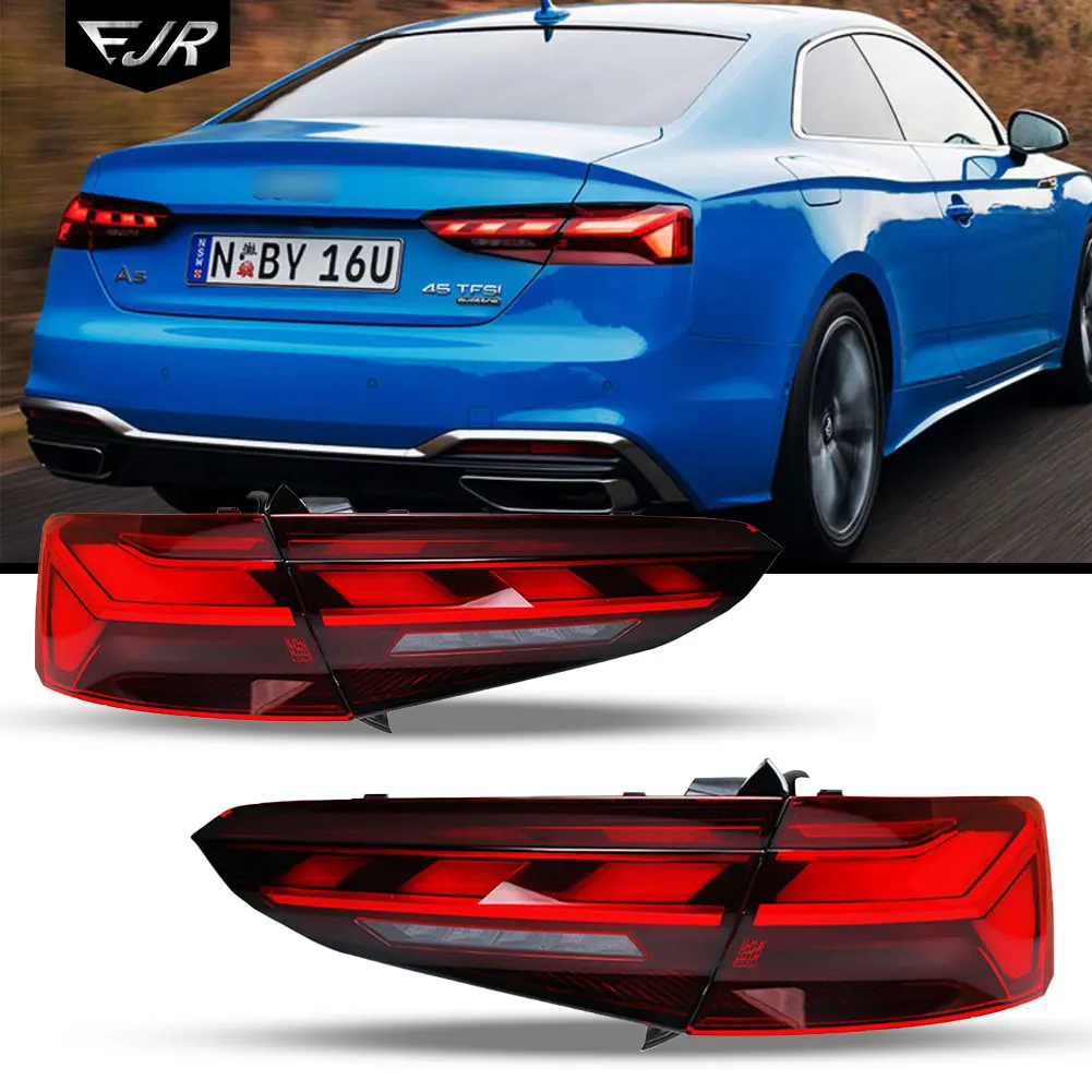 For-Audi-A5-Taillight-2017-2020-Modified-21-Dynamic-LED-Steering-Brake ...
