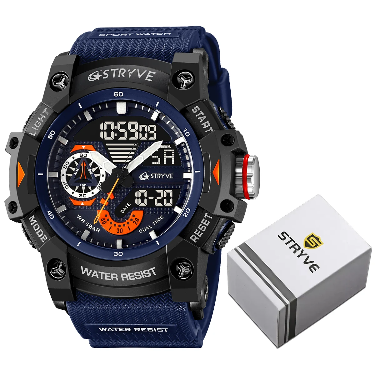 New-STRYVE-Watch-8029-Outdoors-Sports-Men-s-Watch-Good-Quality-Analog ...